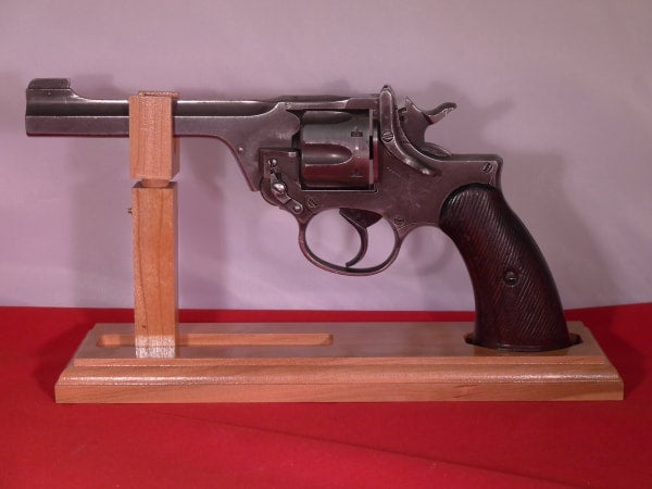Revolver Gun Stands | DonaldEvans.com: Gun Display Stands for WWII and ...