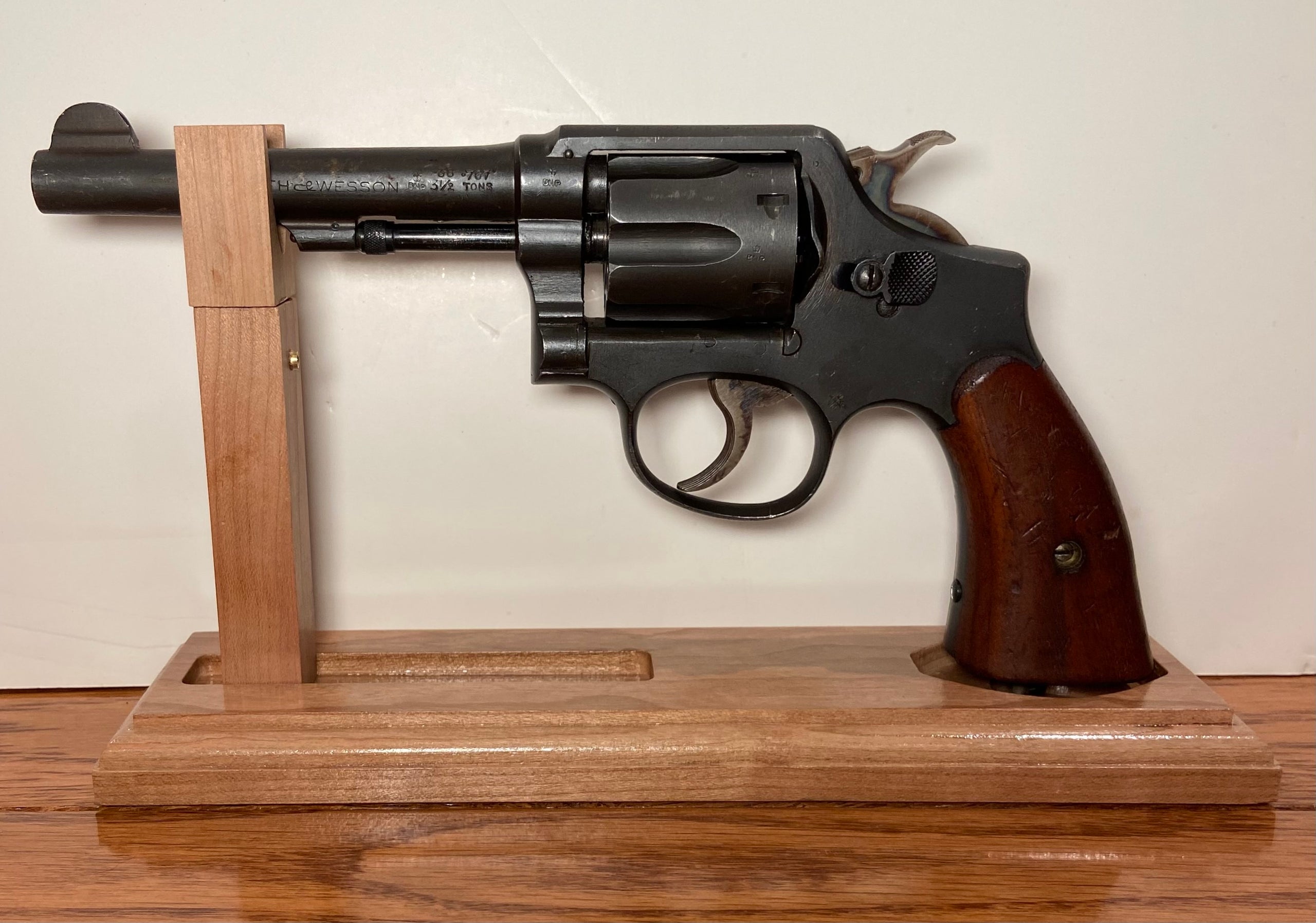 Gun Display Stand for the S&W Victory .38cal Revolver | DonaldEvans.com ...